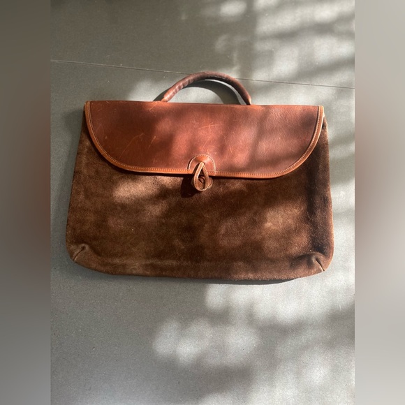 Bags | Vintage Toner Top Handle Laptop Bag | Poshmark